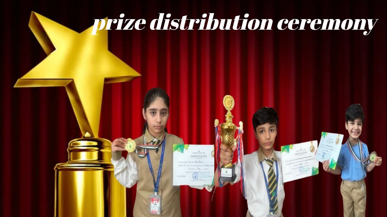 Prize Distribution in school // prize destination ceremony - YouTube