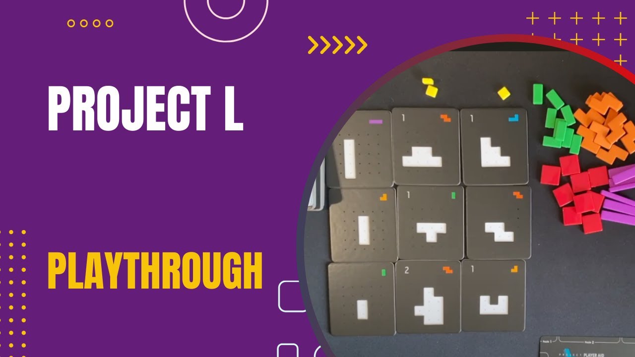 Project L Board Game Solo Playthrough #2 (fixed my rules mistakes ...