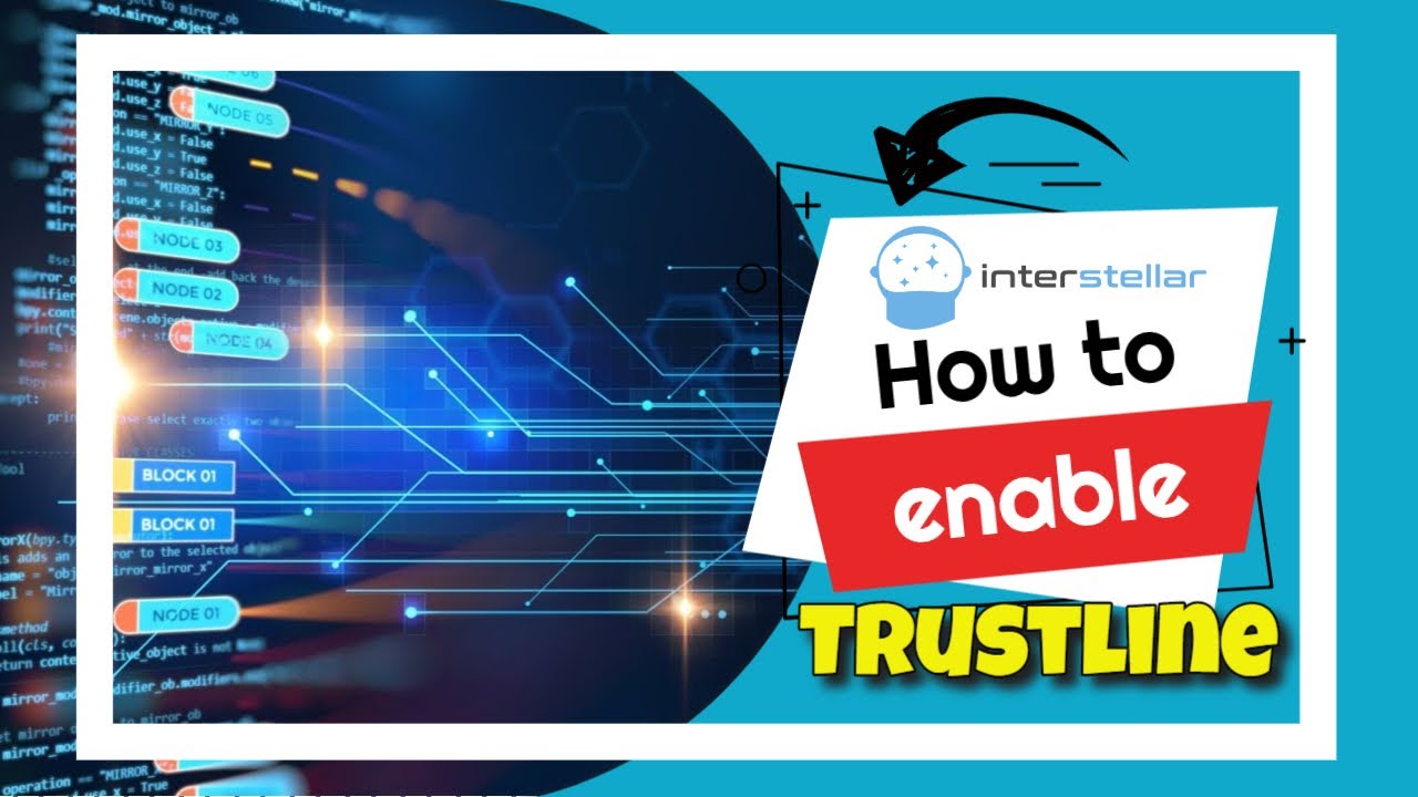 How to enable trustline on interstellar exchange - Add trustline part 2 ...