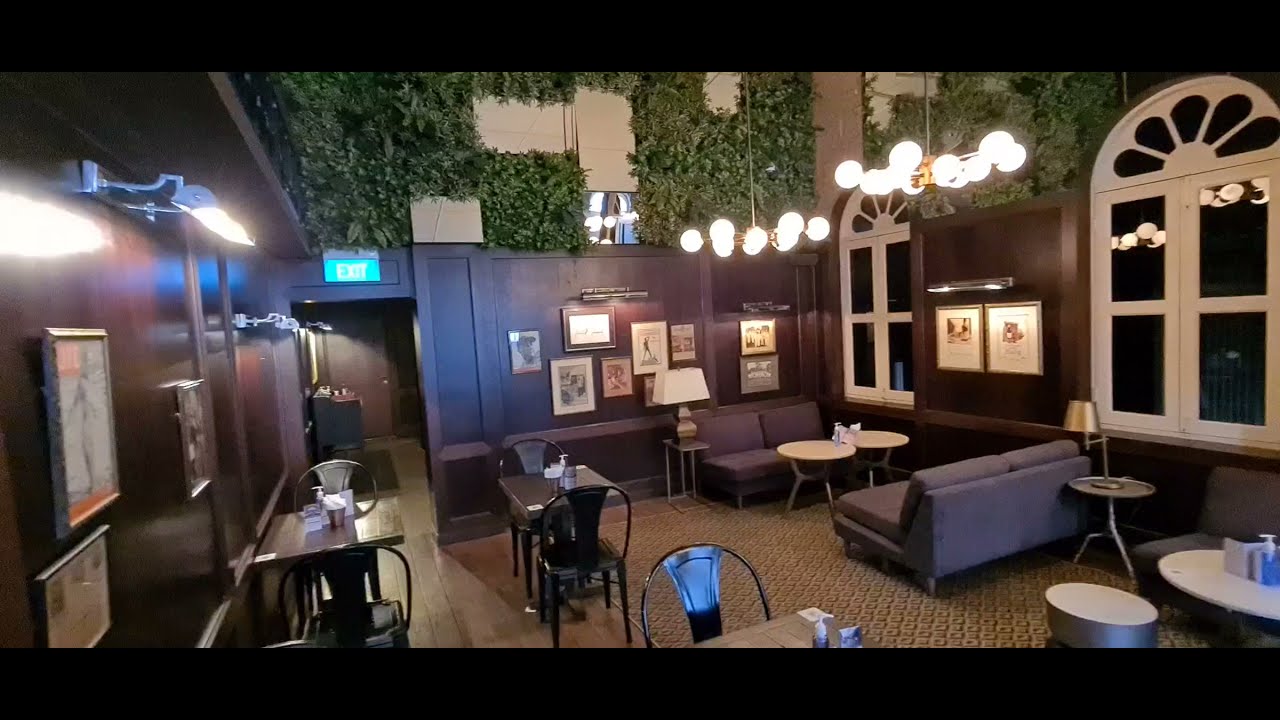 View of an old world bar in a conservation shophouse in Singapore - YouTube