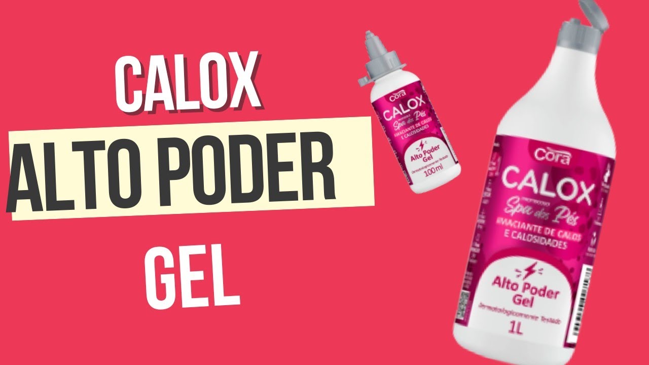 Calox alto poder gel - amaciante de calos e calosidades Cora - YouTube