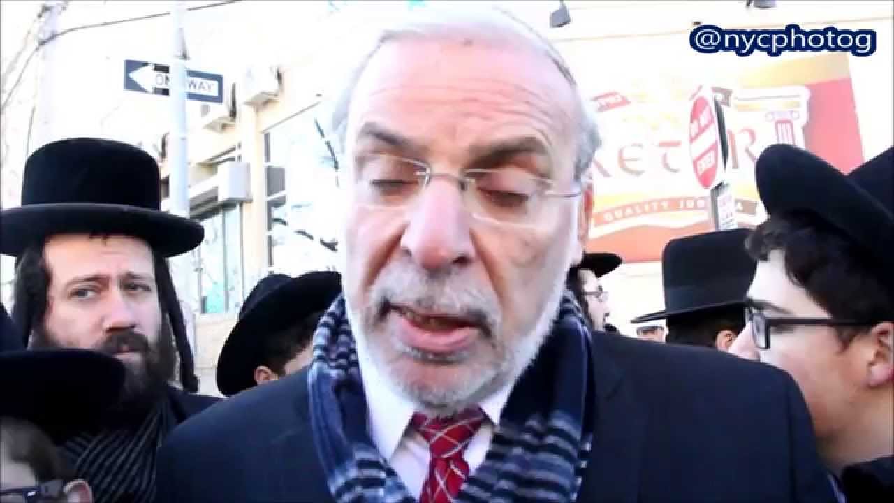 Assemblyman Dov Hikind After Funeral Of 7 children Killed In BK Fire ...