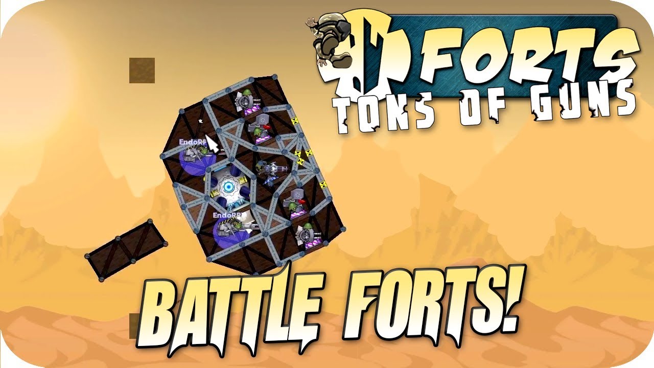 Forts 3v3 Multiplayer Gameplay Battle Forts Gone Haywire - YouTube