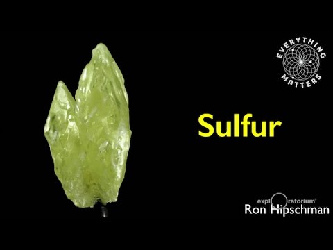 Everything Matters | Sulfur | Ron Hipschman | Exploratorium