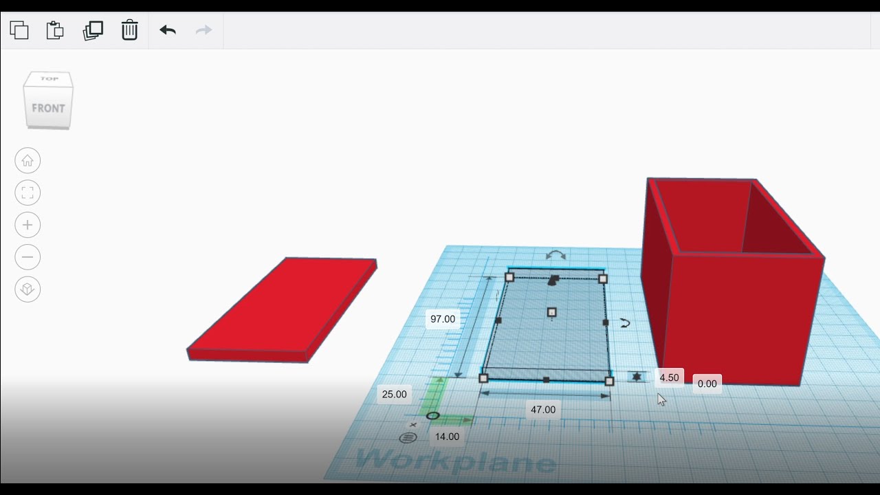 Sliding Lid Box Beginner Intermediate Tinkercad Youtube
