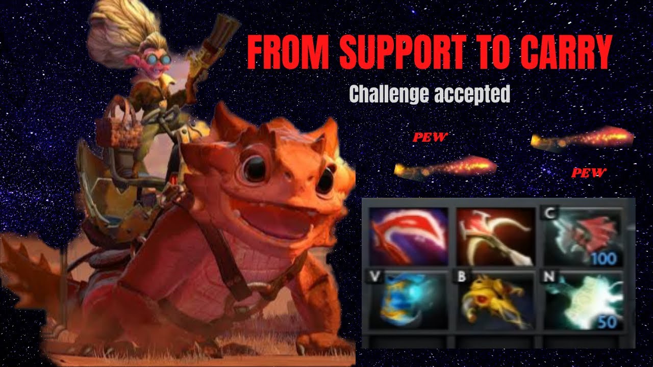 Dota 2 - SnapFire Carry build (A very upset Doom) - YouTube