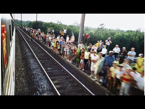 RFK's final journey — The funeral train of 1968 - YouTube