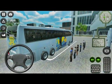 Bus Simulator City video gaming best drive Bus video game - YouTube