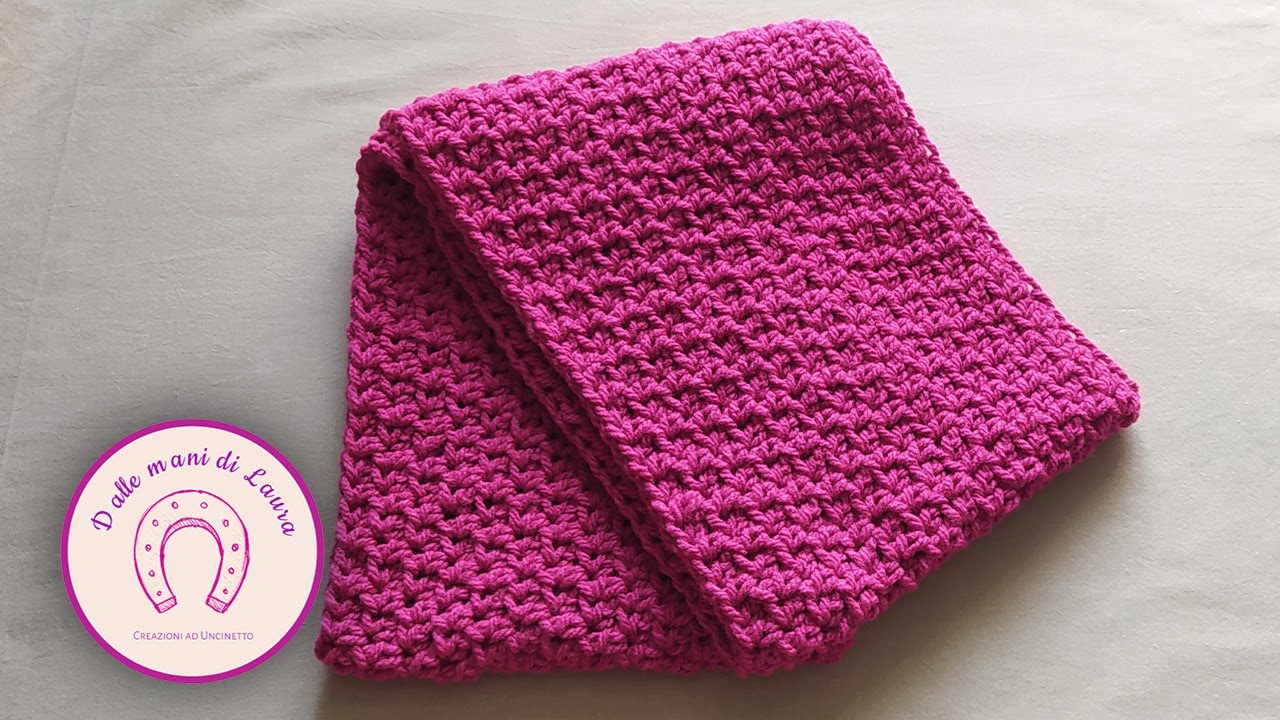 Modello di SCIARPA/SCALDACOLLO per Principianti Spiegazione Passo a Passo🧣 | TUTORIAL - YouTube