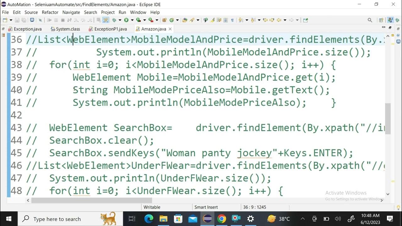 12 June 2023 Multiple Catch Block By Rahul Sir - YouTube