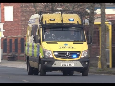 Merseyside Police / 2015 Mercedes Sprinter / Public Order Van ...