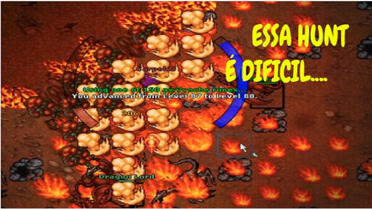 Tibia Hunt lvl 80+ (ED/MS) Dl Poi 700k-1kk Exp. - YouTube