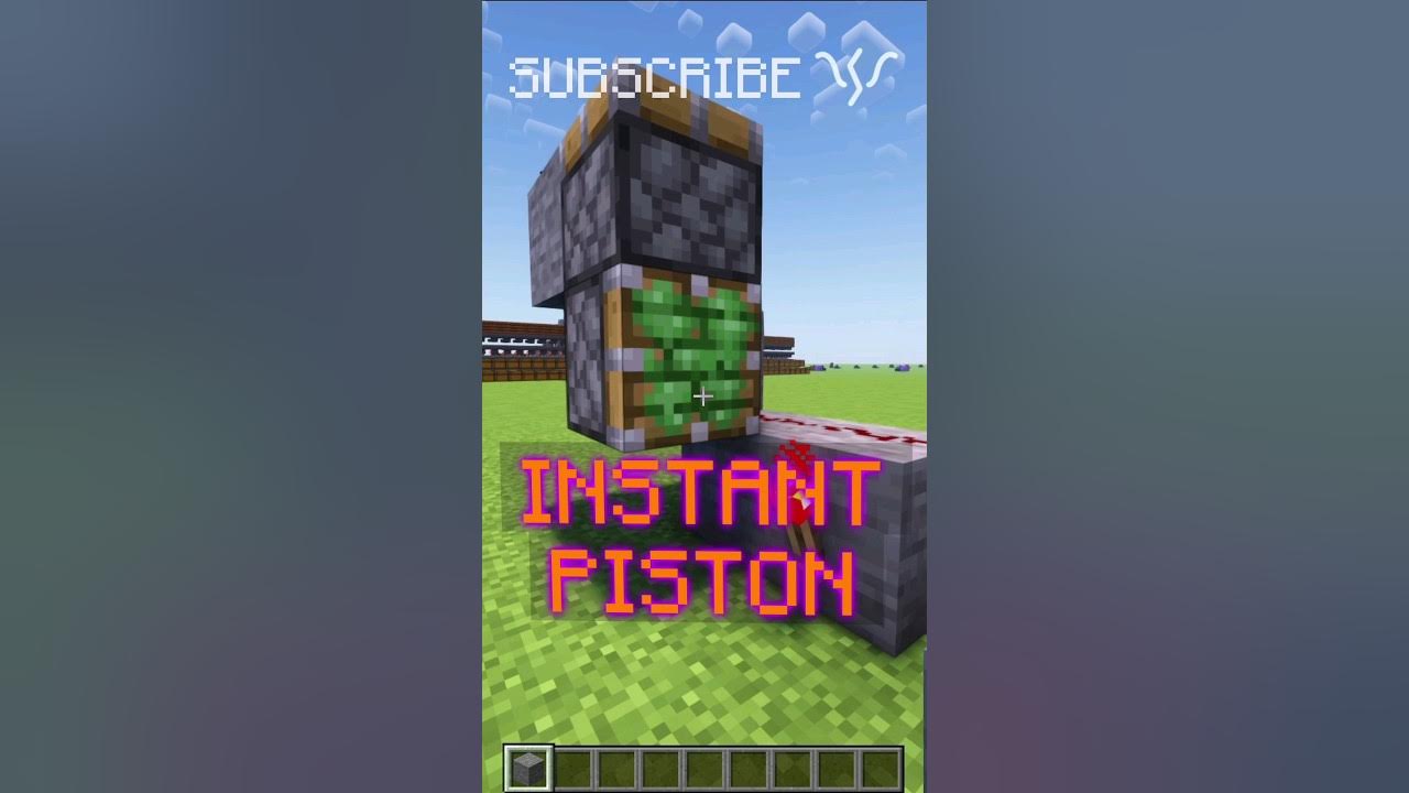 Make 0-TICK INSTANT VERTICAL PISTONS with NOTE BLOCKS!? | Redstone with ...