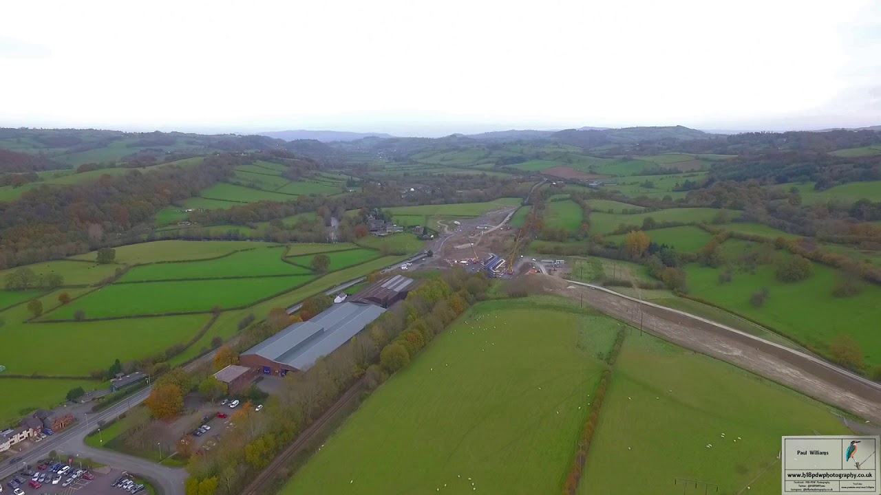 Newtown Bypass construction. - YouTube