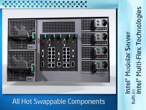 Intel Modular Server - YouTube