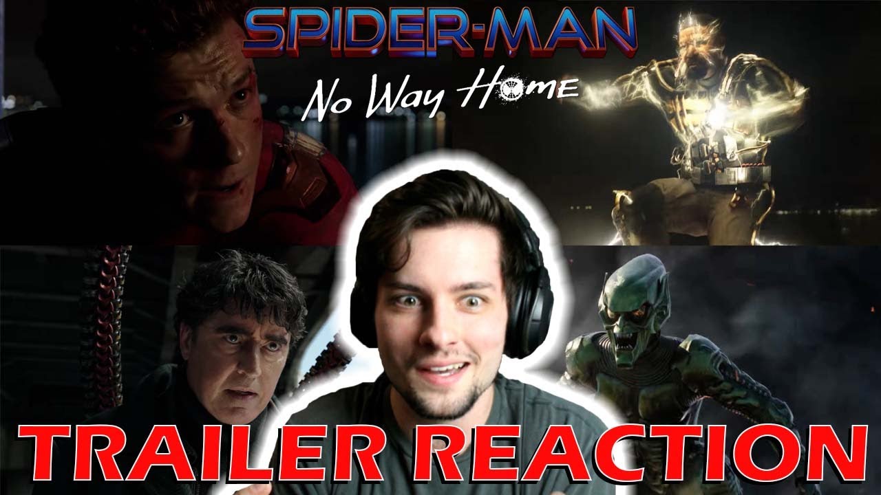 Spider-man: No Way Home TRAILER REACTION - YouTube