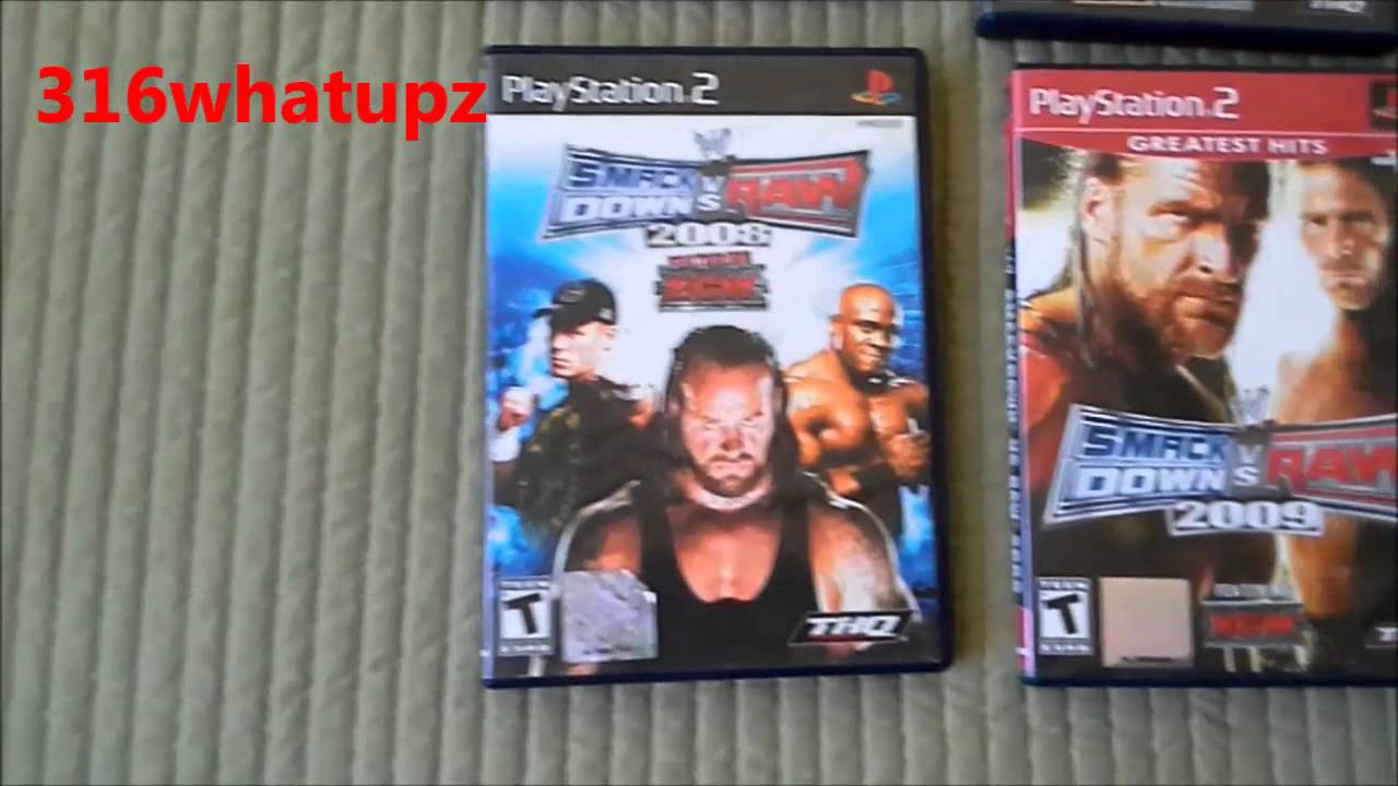 Collection of WWF/WWE Smackdown games (PS1 & PS2) - YouTube