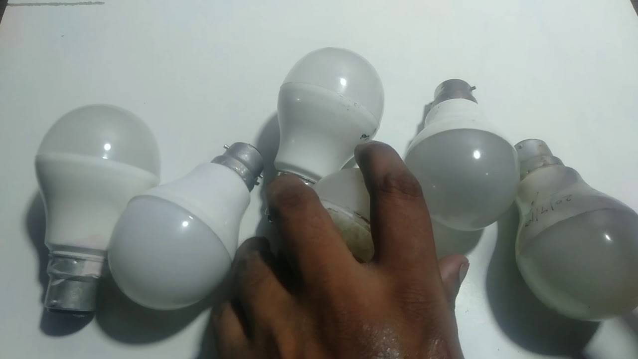 Led bulb को खोलने के लिए 5 टिप्स। How to open led bulb - YouTube