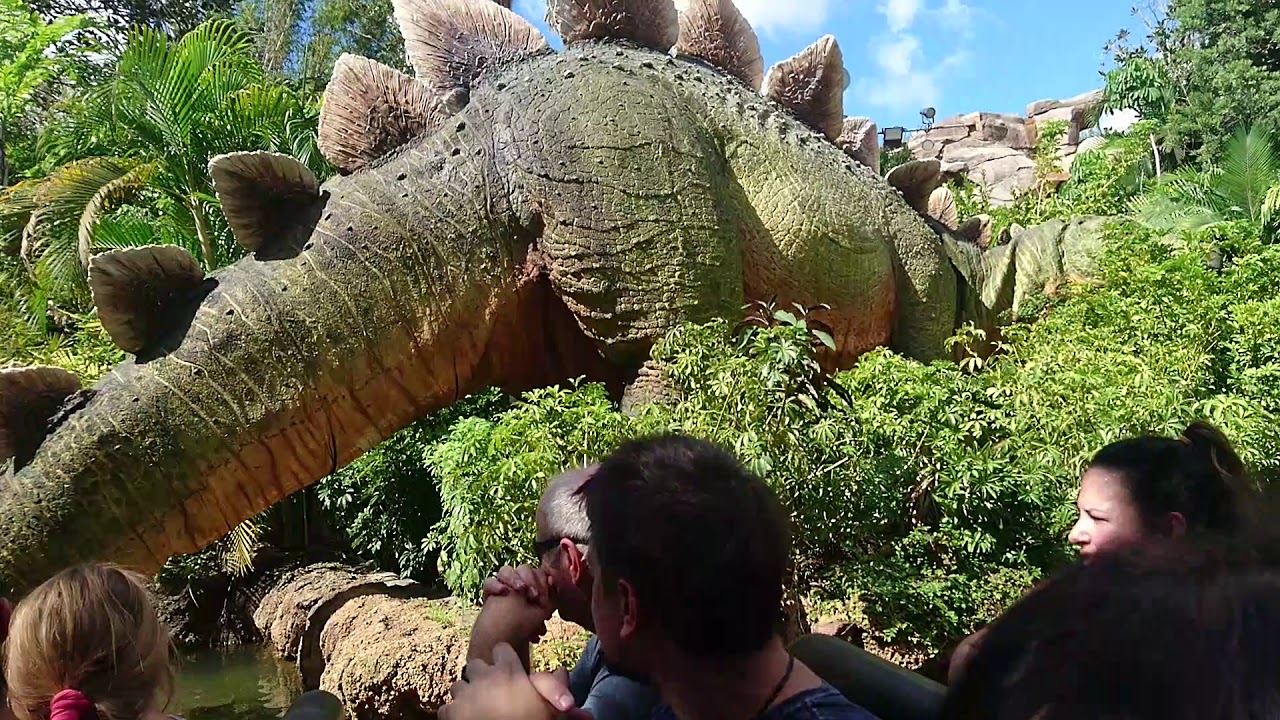 Orlando Florida Universal Studio Jurassic Park Boat Tour - YouTube