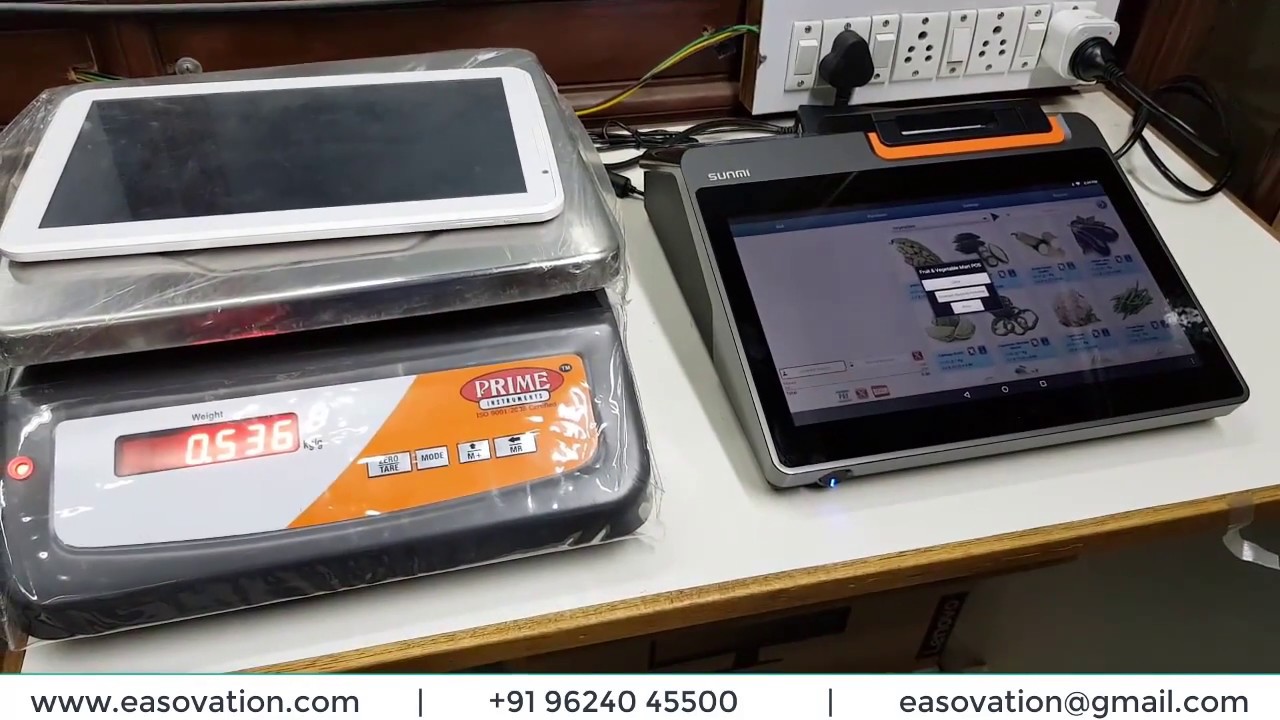 SUNMI T1 mini Android POS With 2 inch thermal Printer | fruit ...