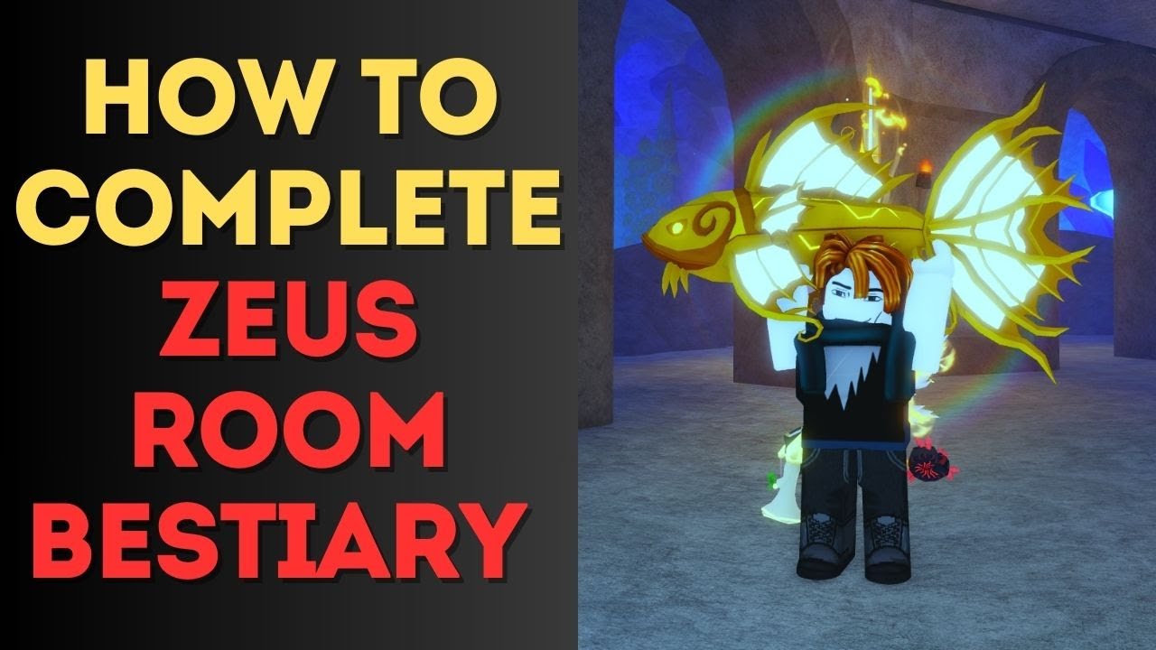 How To Complete ZEUS ROOM BESTIARY In Fisch – ROBLOX - YouTube
