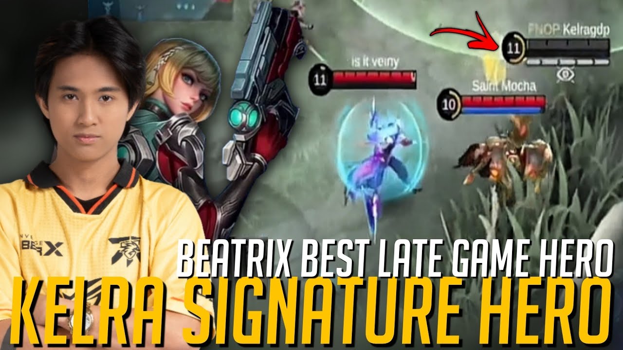 KELRA SIGNATURE HERO | BEATRIX THE LATE GAME MARKSMAN | MPL CHAMP ...