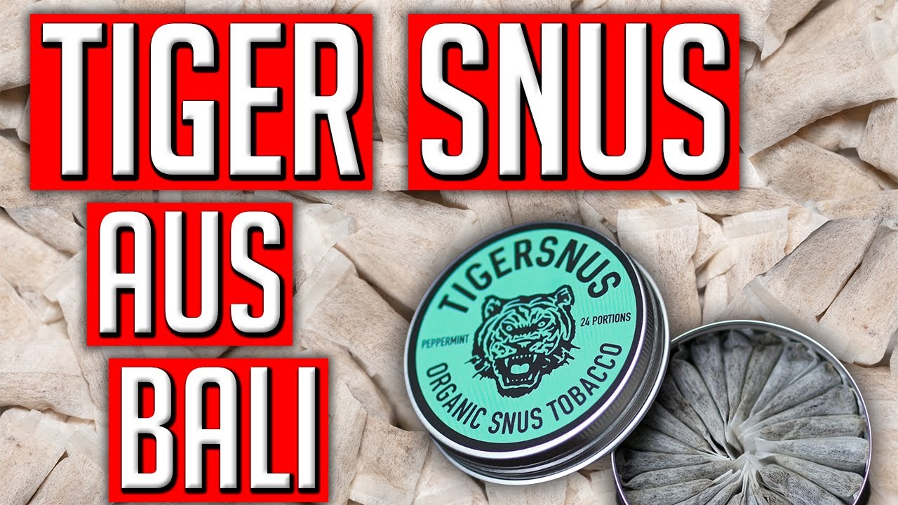 Tiger Snus aus Bali / Review - YouTube