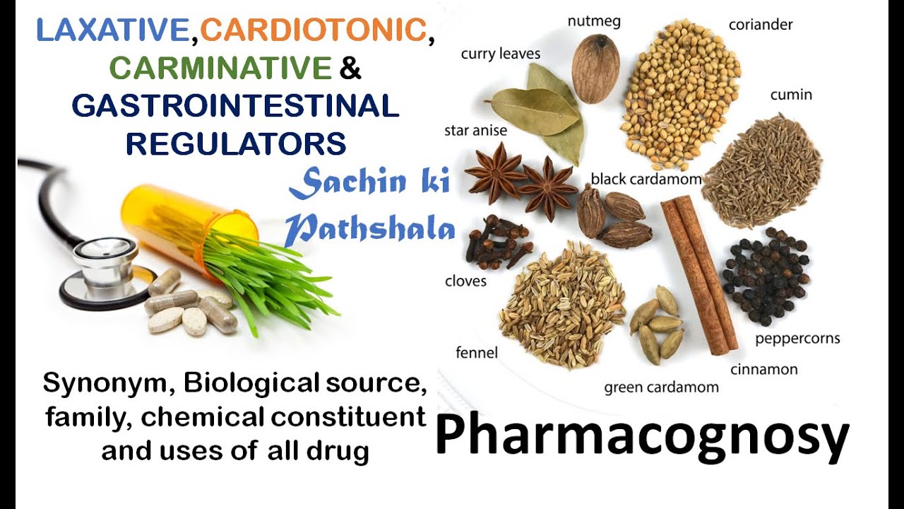 Laxative |Cardiotonic |Carminative |Gastrointestinal Regulators ...