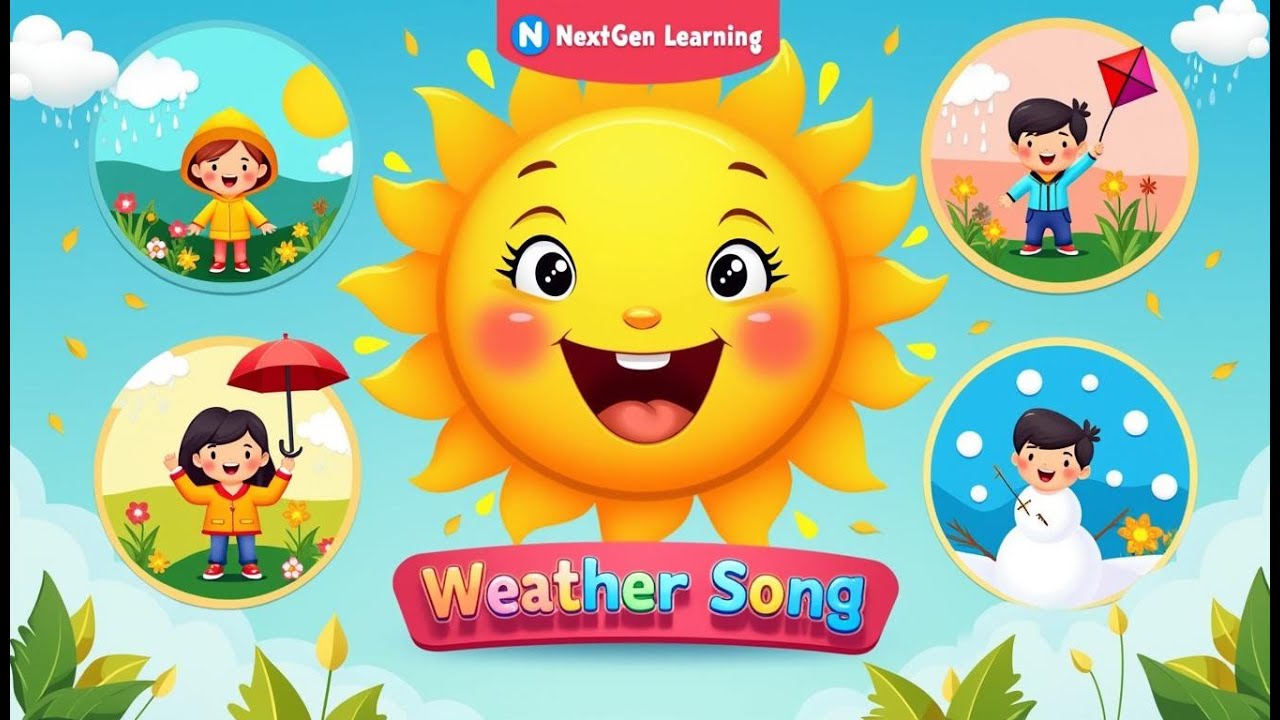 The Weather Song | Learn about Weather for Kids - YouTube