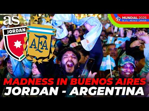 JORDAN 1-3 ARGENTINA 🔥 Madness in BUENOS AIRES over GOALS & MESSI | FIFA WORLD CUP 2026
