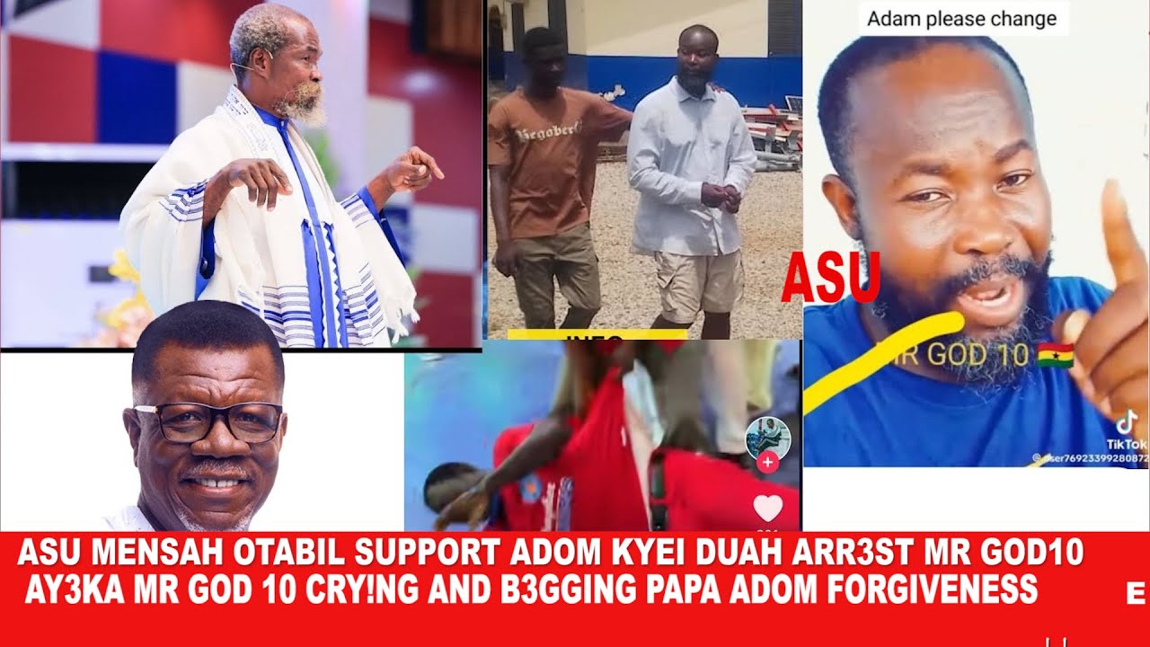 Asu Mensah Otabil support Adom Kyei Duah for arr3sting Mr God10 ,Update ...