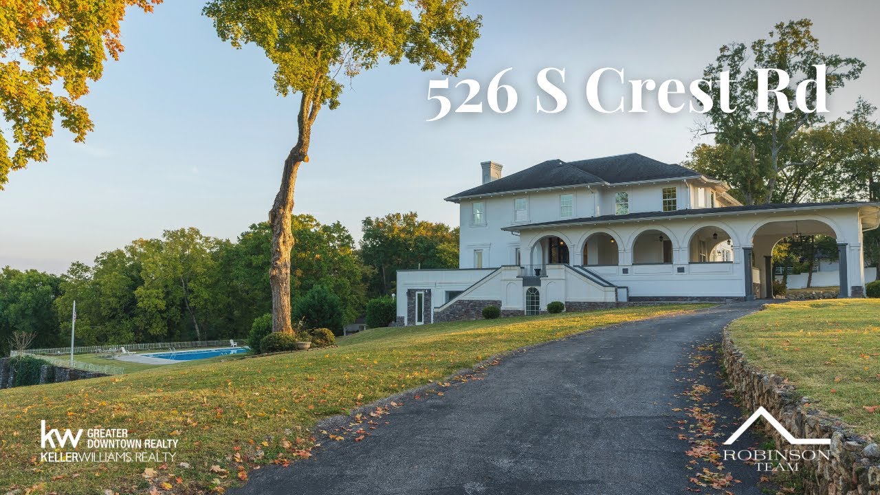 526 S Crest Rd - Beautiful Mountain Views from Chattanooga's Missionary ...