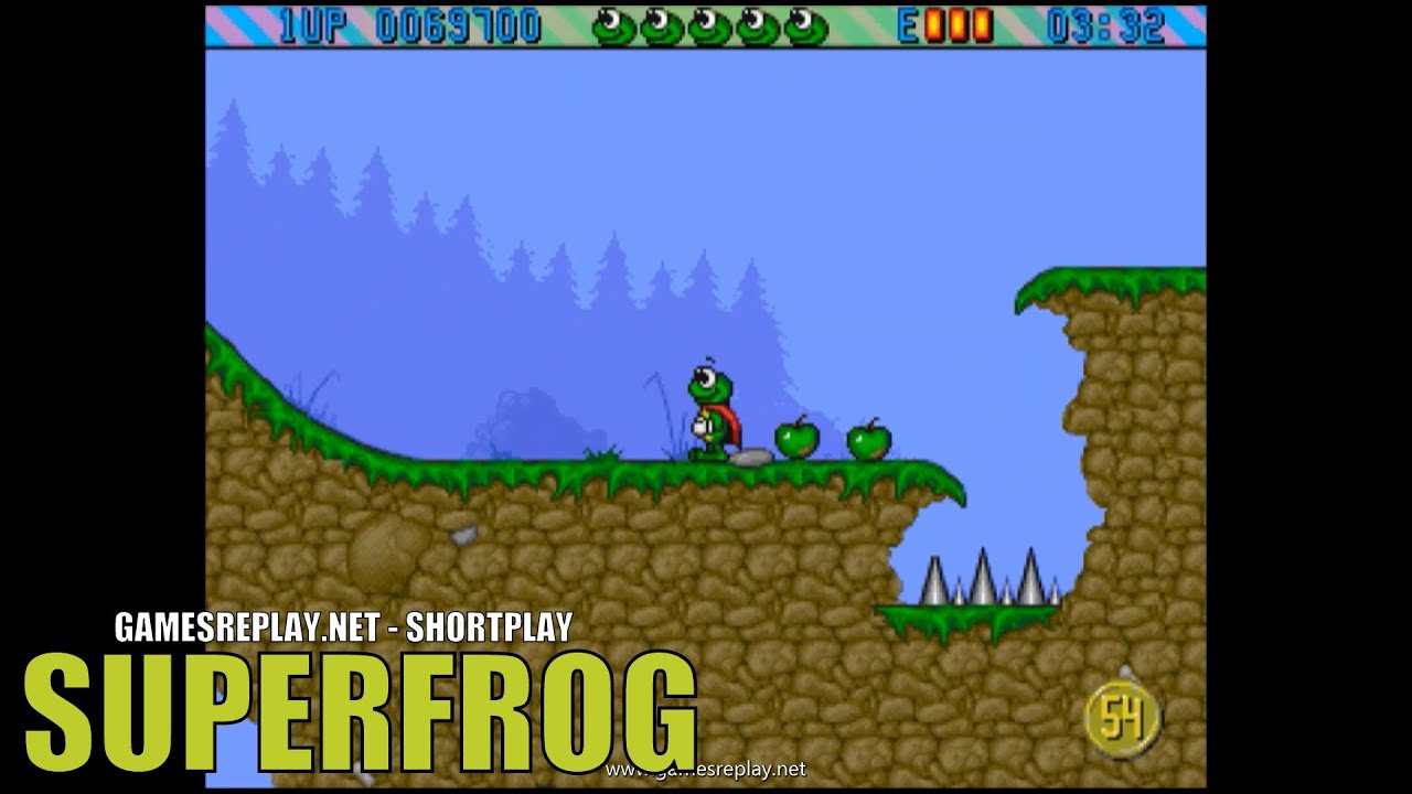 [Amiga CD32] SUPERFROG (Team17) - YouTube
