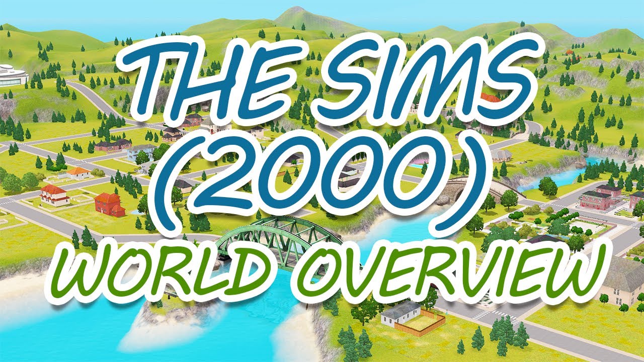 CLASSIC SIMS VIBES! The Sims (2000) The Sims 3 World Overview - YouTube