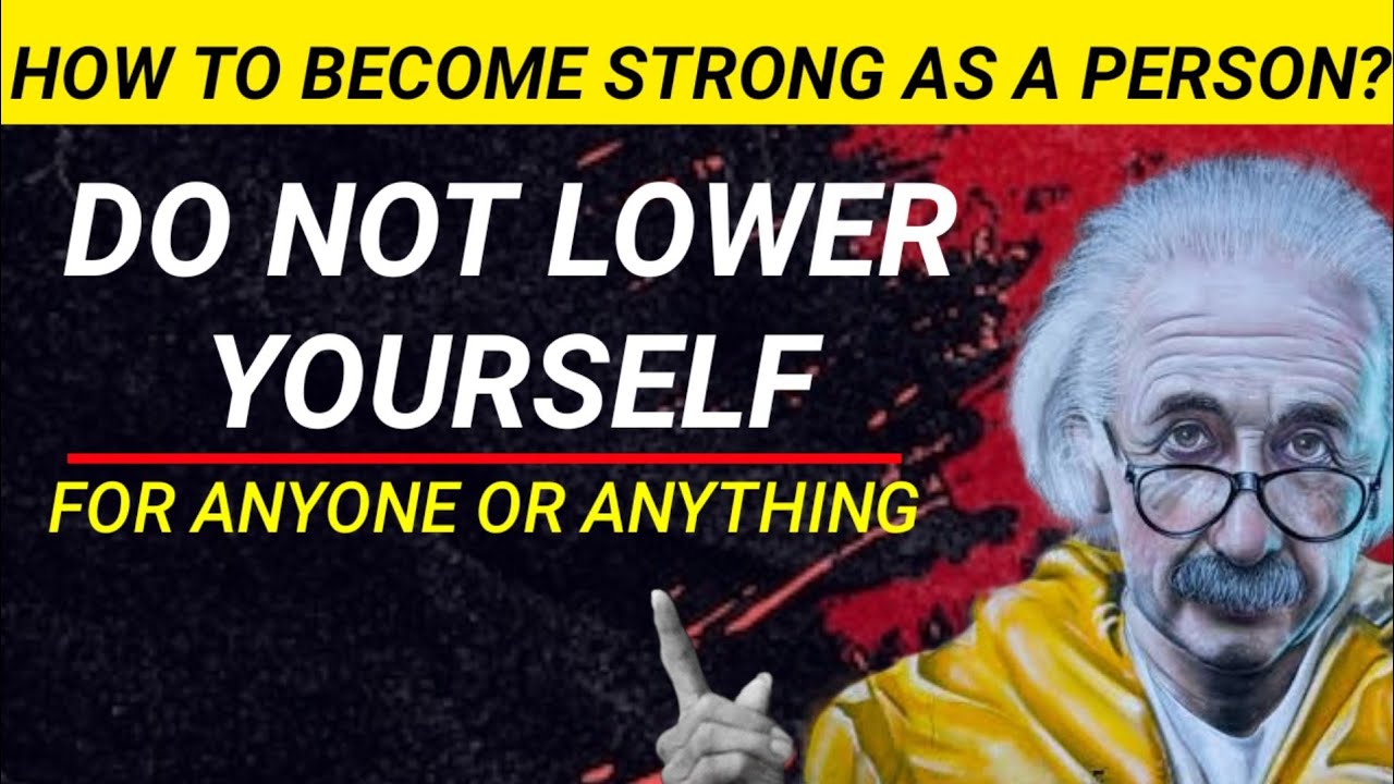 How Do You Become Strong As a Person? Albert Einstein | Quotes ...