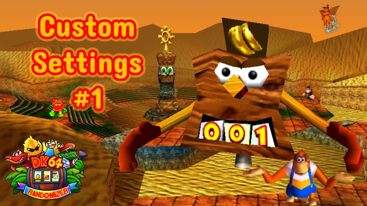 DK64 Randomizer (Custom Settings #1) - YouTube