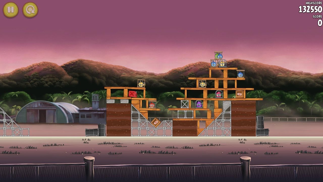 Angry Birds Rio - Airfield Chase - 9-13 - 132550 - YouTube