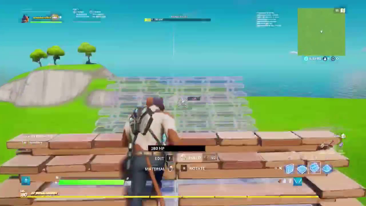 Fortnite- 2 Layer Ramp Rush on Keyboard- Beginner Keyboard Progression ...