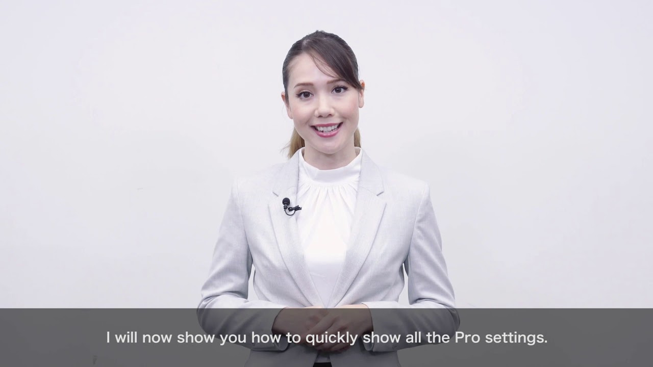 How to initialise Pro settings and current settings - YouTube