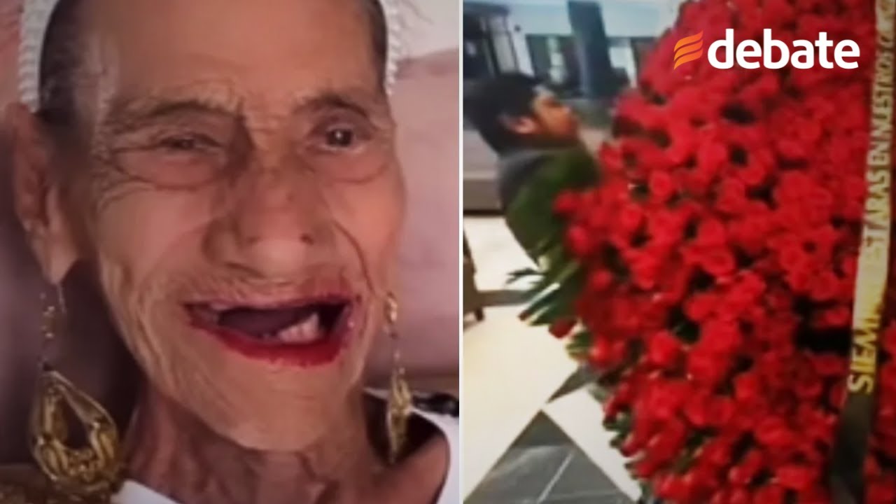 Envían a funeral de "La Gilbertona" enorme arreglo de rosas de sus ...