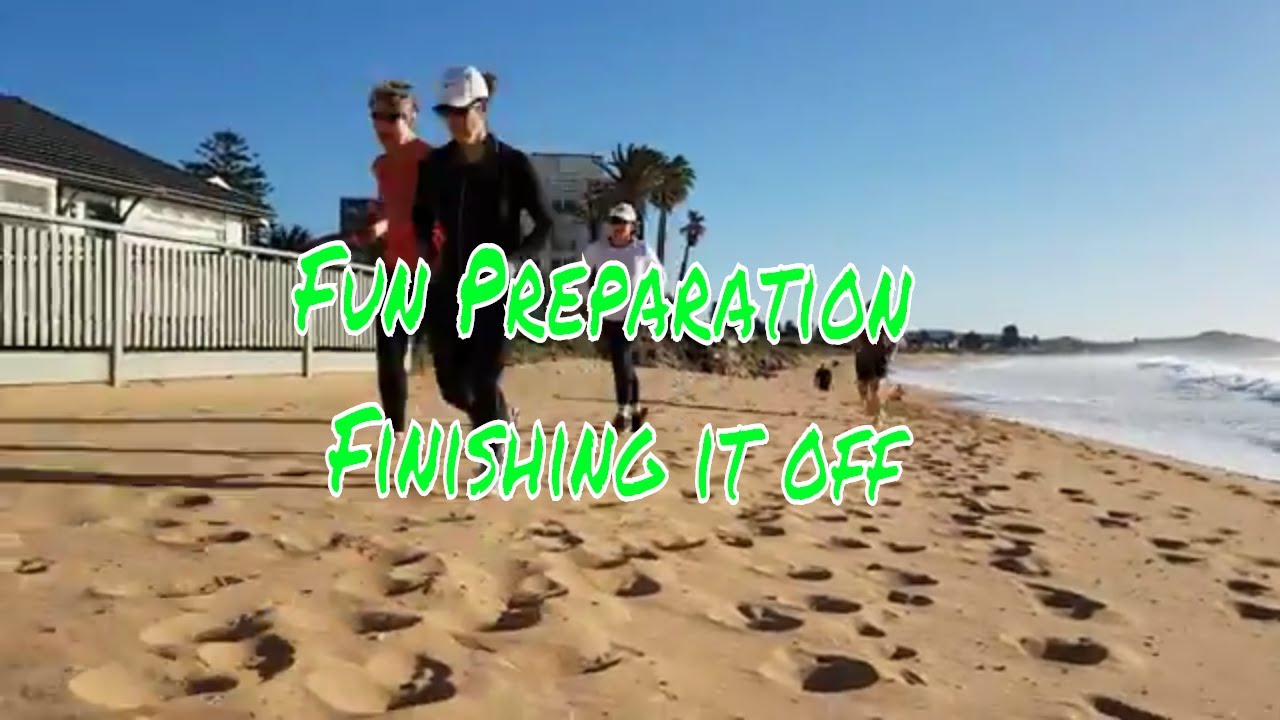 The final fun run training session - YouTube