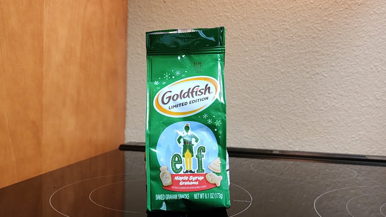 Goldfish maple syrup grahams - YouTube
