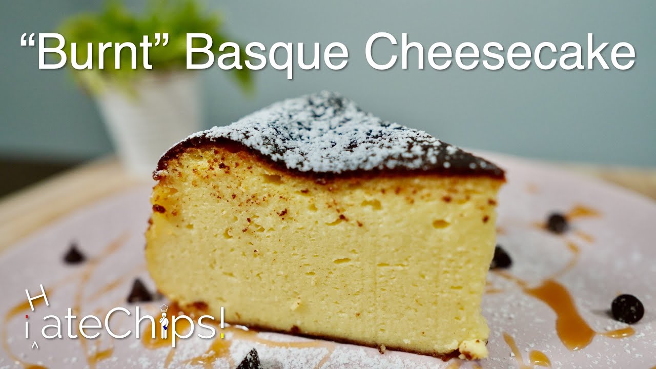 How to make the easiest "Burnt" Basque Cheesecake - YouTube