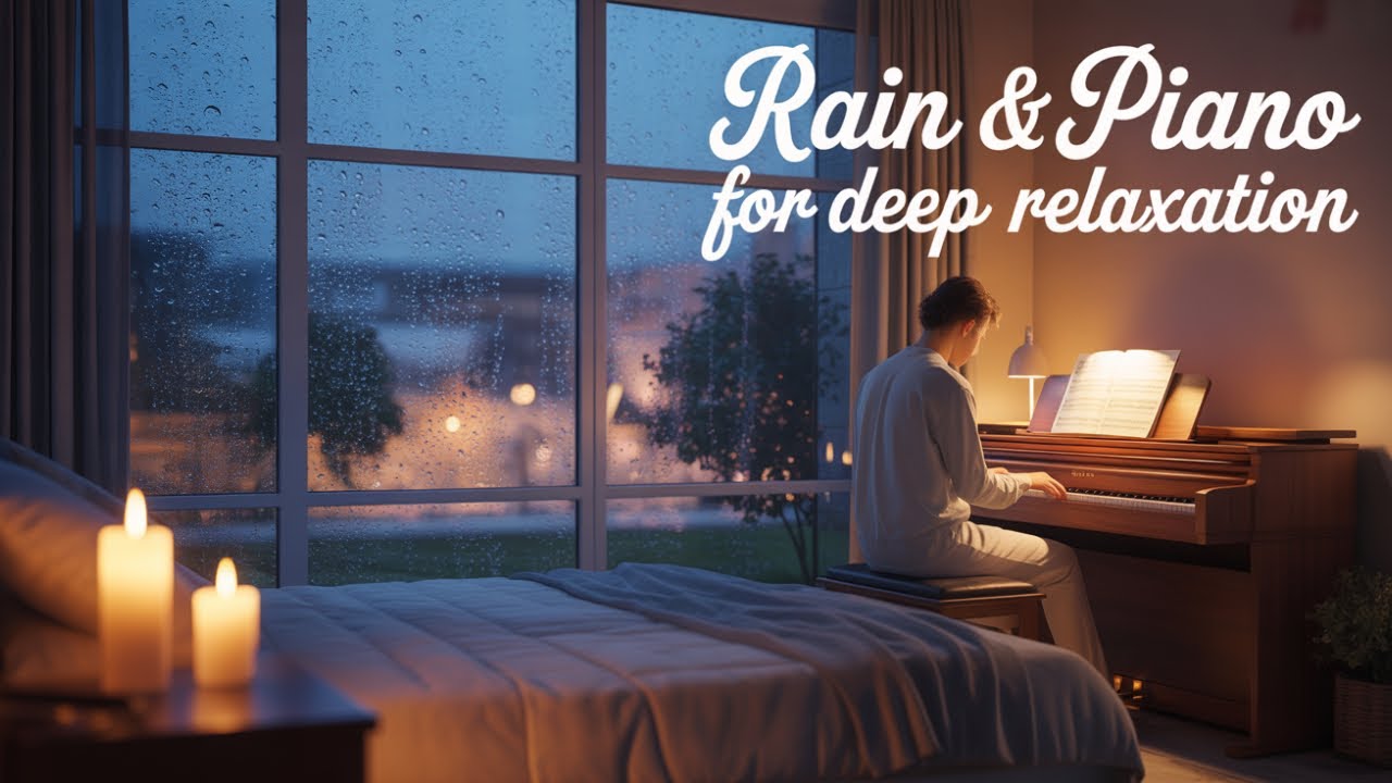 Hotel Room Rain Ambience – Feel Safe, Warm, and Relaxed - YouTube