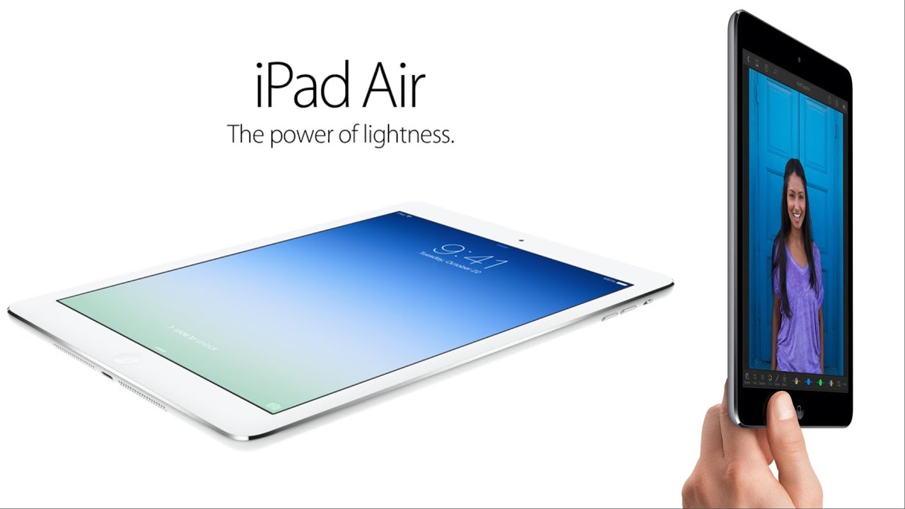 NEW iPad Air, iPad Mini 2 Review In Under A Minute - YouTube
