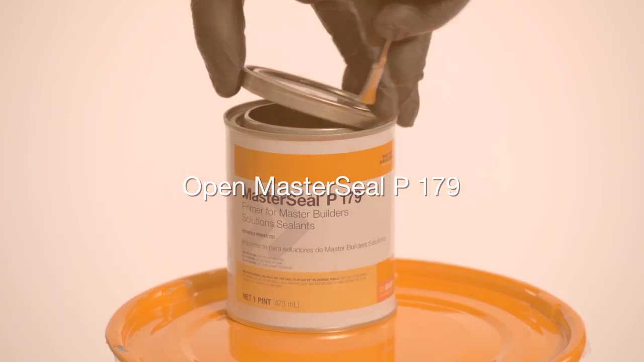 How to Apply MasterSeal P 179 primer - YouTube