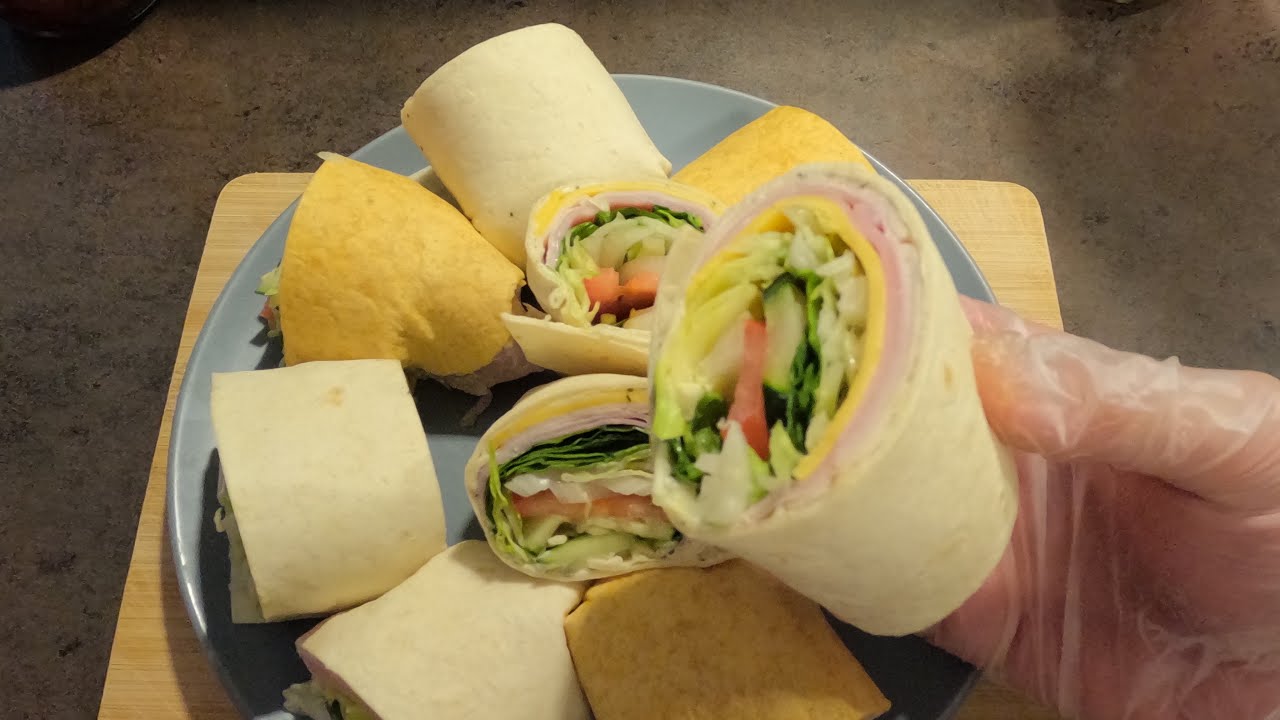 Ham & Turkey Wrap - YouTube