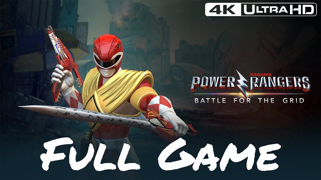 Power Rangers: Battle For The Grid FULL GAME Gameplay/Walkthrough in 4K ...