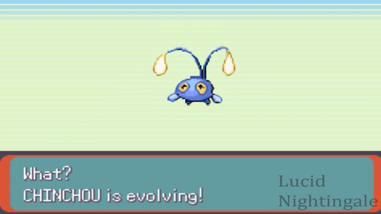 Chinchou Evolution Chart