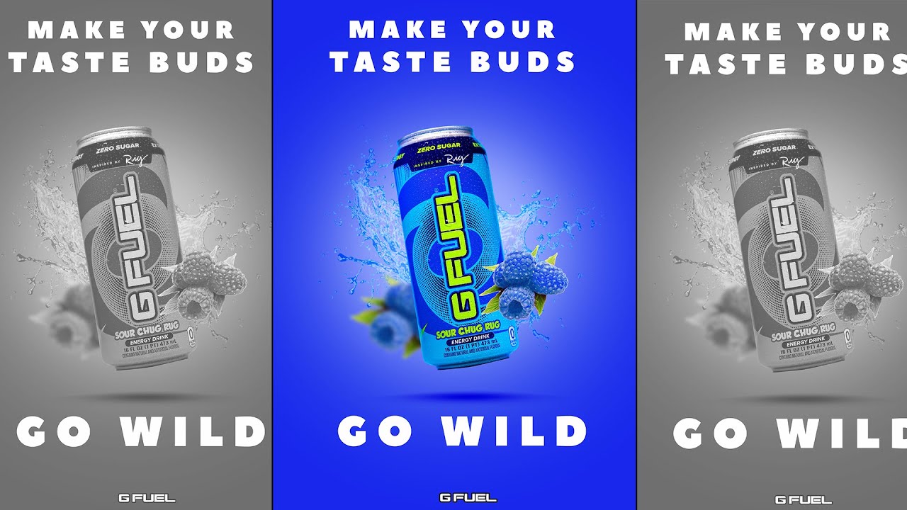 Making a Gfuel advert: Speedart 2 - YouTube